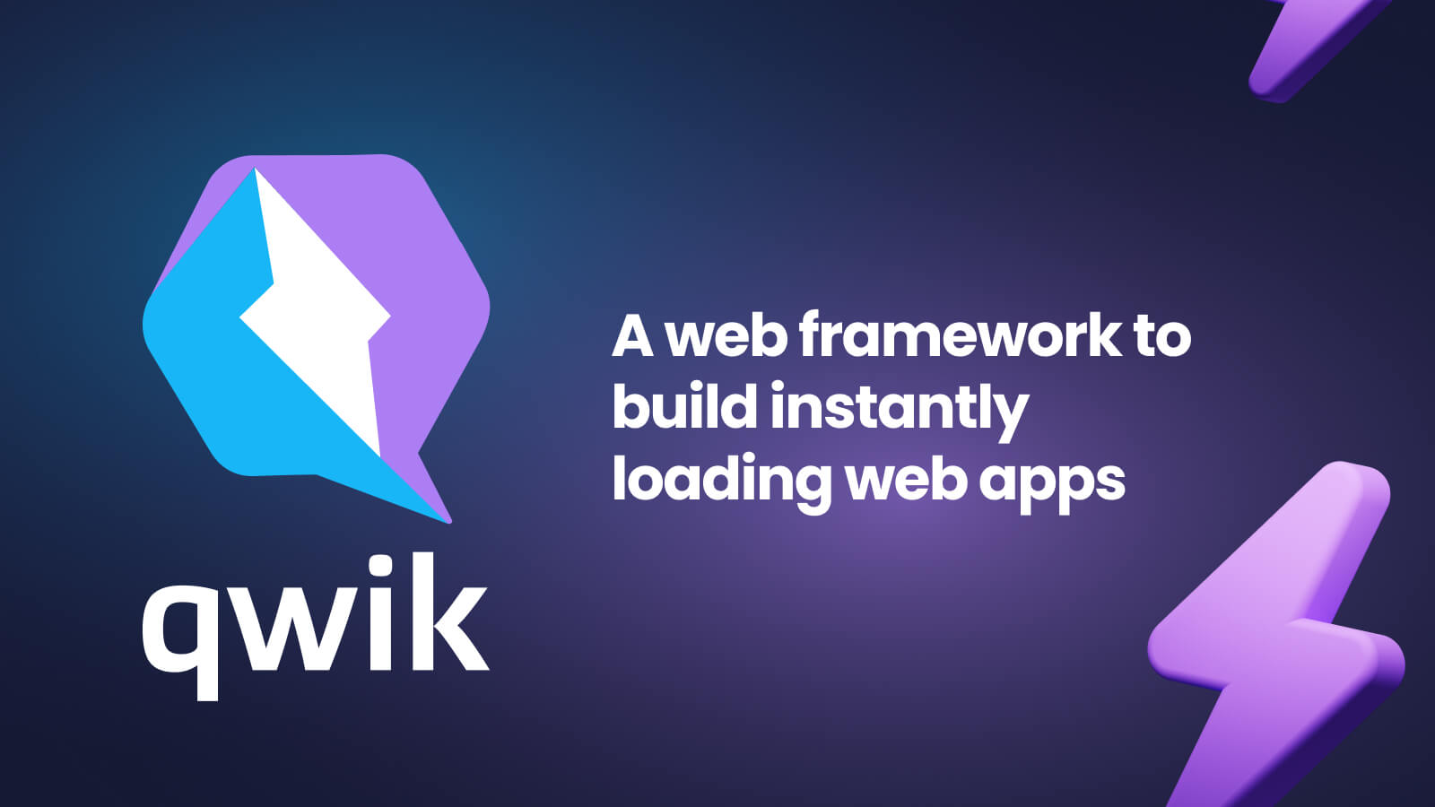 Qwik - Framework reimagined for the edge
